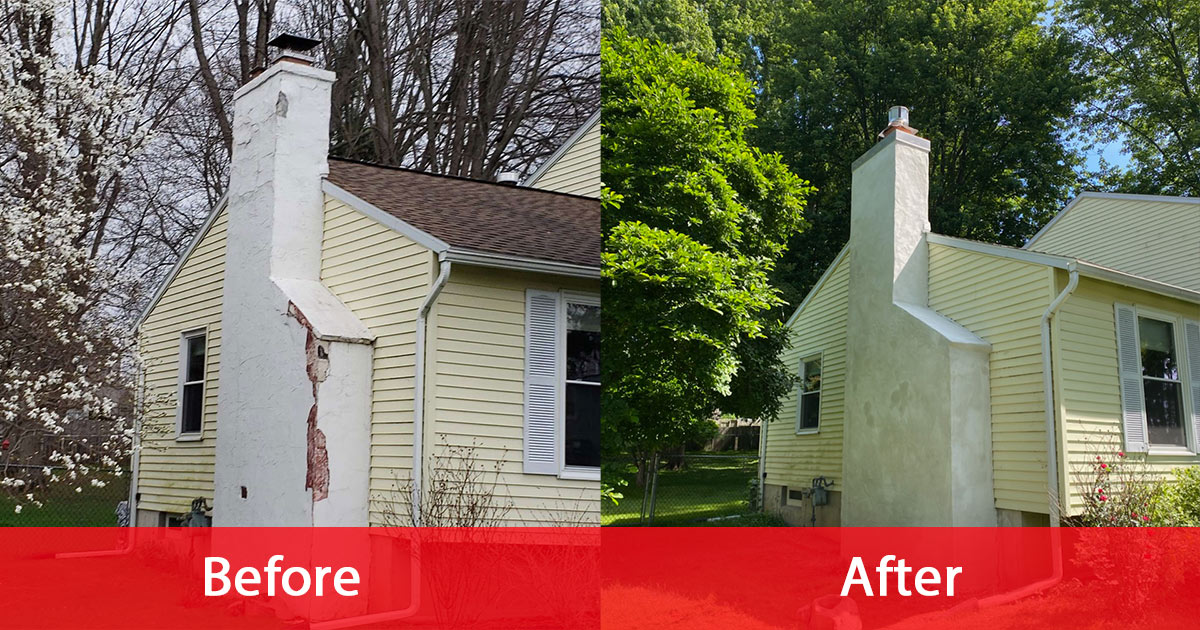 Full Chimney Restoration - Blaze Rite Chimney Services